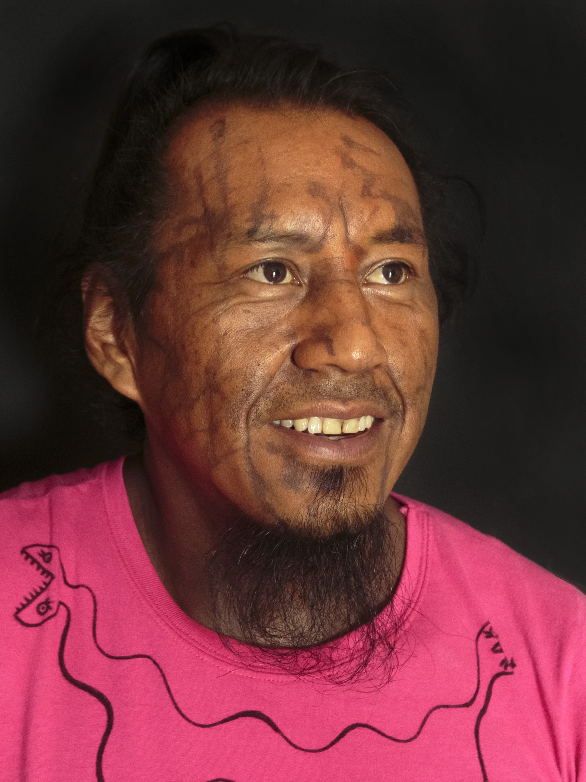 Jaider Esbell - foto Marcelo Camacho - Secretaria da Cultura